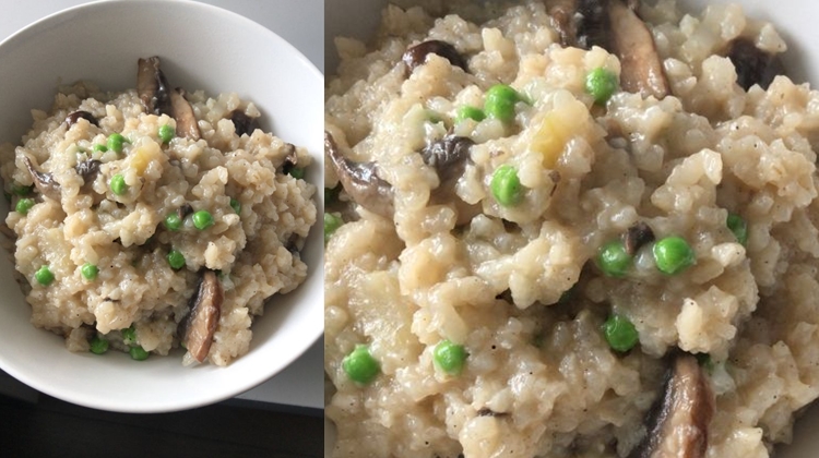 SLOW COOKER MUSHROOM RISOTTO - Delish Grandma's Recipes