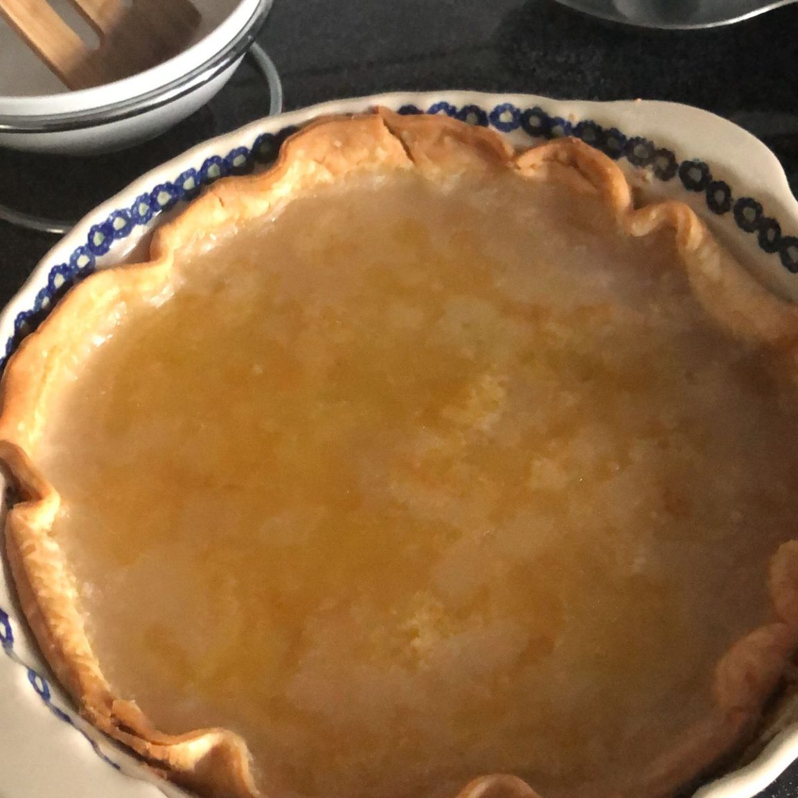 DEPRESSION ERA WATER PIE - Delish Grandma's Recipes