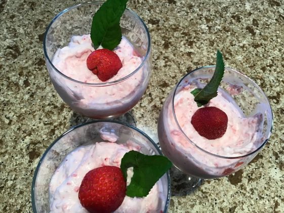 EASY FRESH STRAWBERRY MOUSSE - Delish Grandma's Recipes