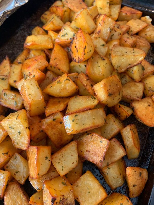 PERFECTLY SEASONED ROASTED POTATOES - Delish Grandma's Recipes