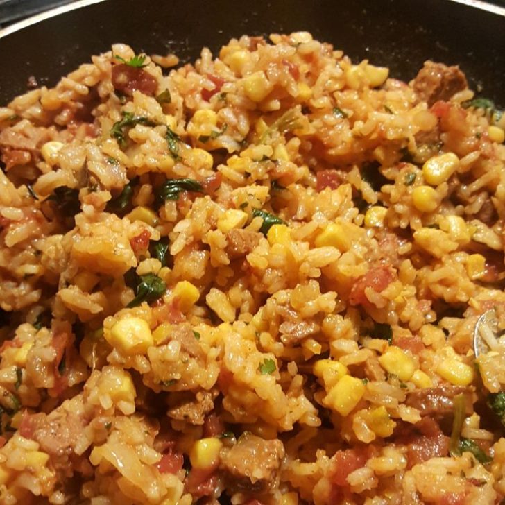MEXICAN CHORIZO RICE - Delish Grandma's Recipes